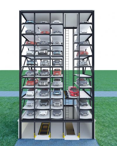 Tower Parking System | Nextkraft Parking Technologies